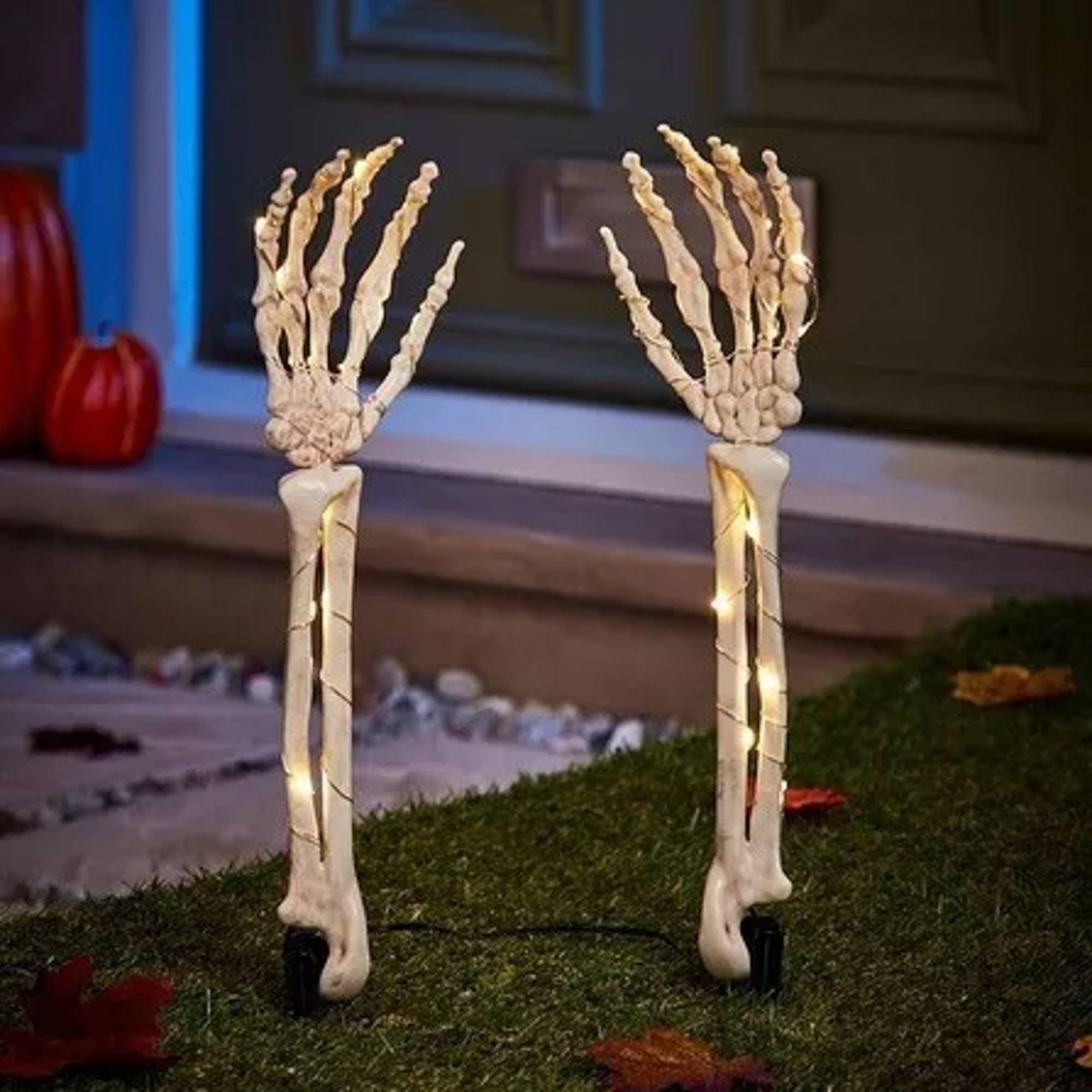Battery Operated Lighted Skeleton Arms - – Urban Farm Decor